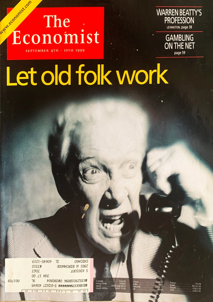 The Economist | September 4, 1999 at Wolfgang's
