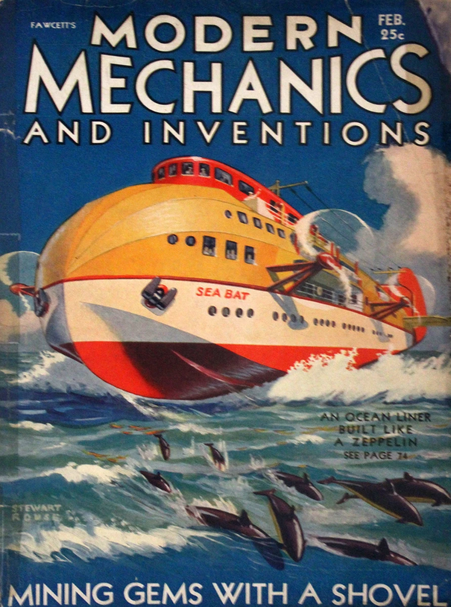 Modern Mechanics And Inventions | February 1931 at Wolfgang's