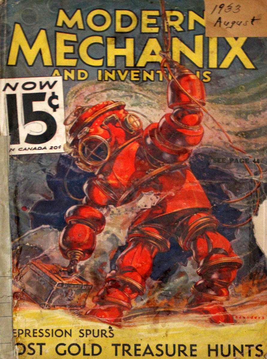 Modern Mechanics And Inventions | August 1933 at Wolfgang's