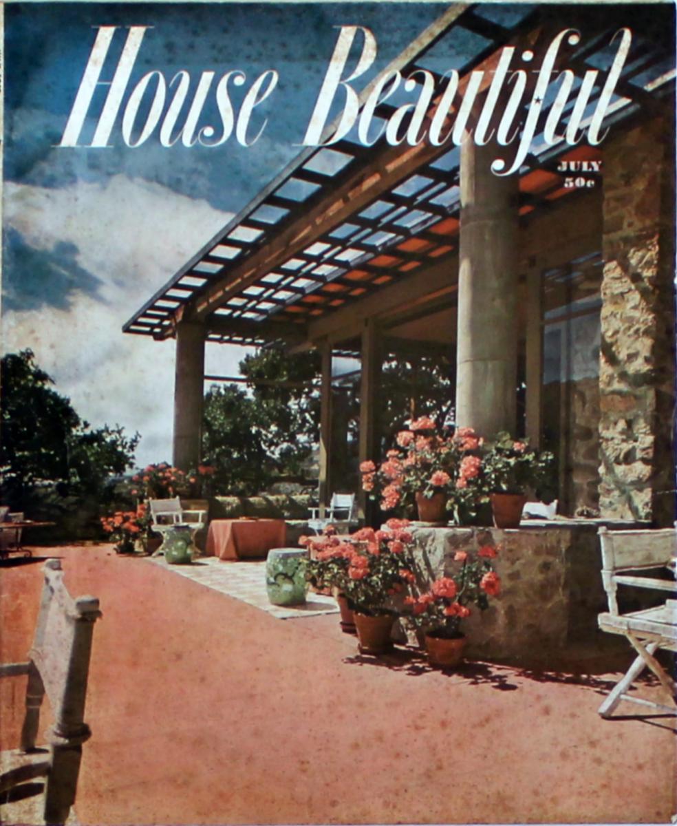 House Beautiful | July 1949 at Wolfgang's