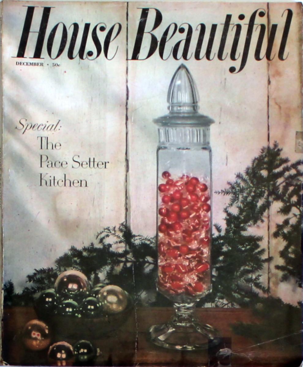 House Beautiful | December 1952 at Wolfgang's