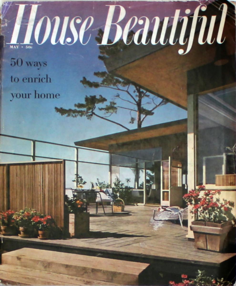 House Beautiful 50 Ways to Enrich Your Home | May 1953 at Wolfgang's