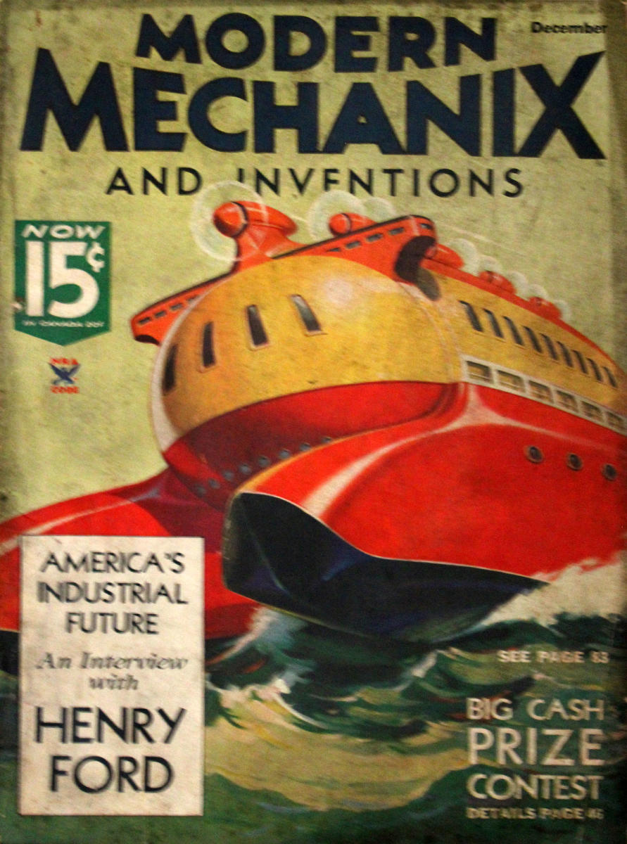 Modern Mechanix and Inventions | December 1934 at Wolfgang's