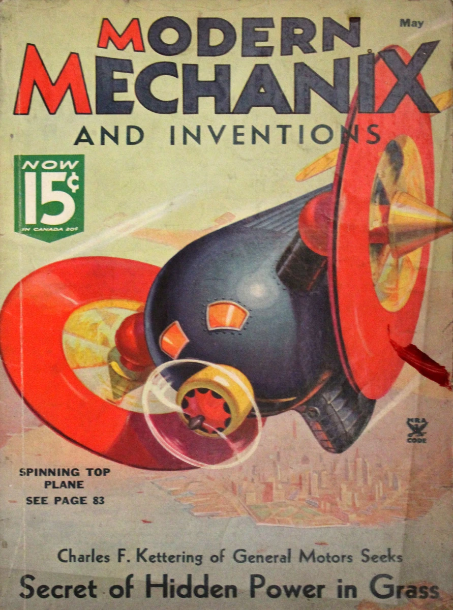 Modern Mechanix and Inventions | May 1935 at Wolfgang's