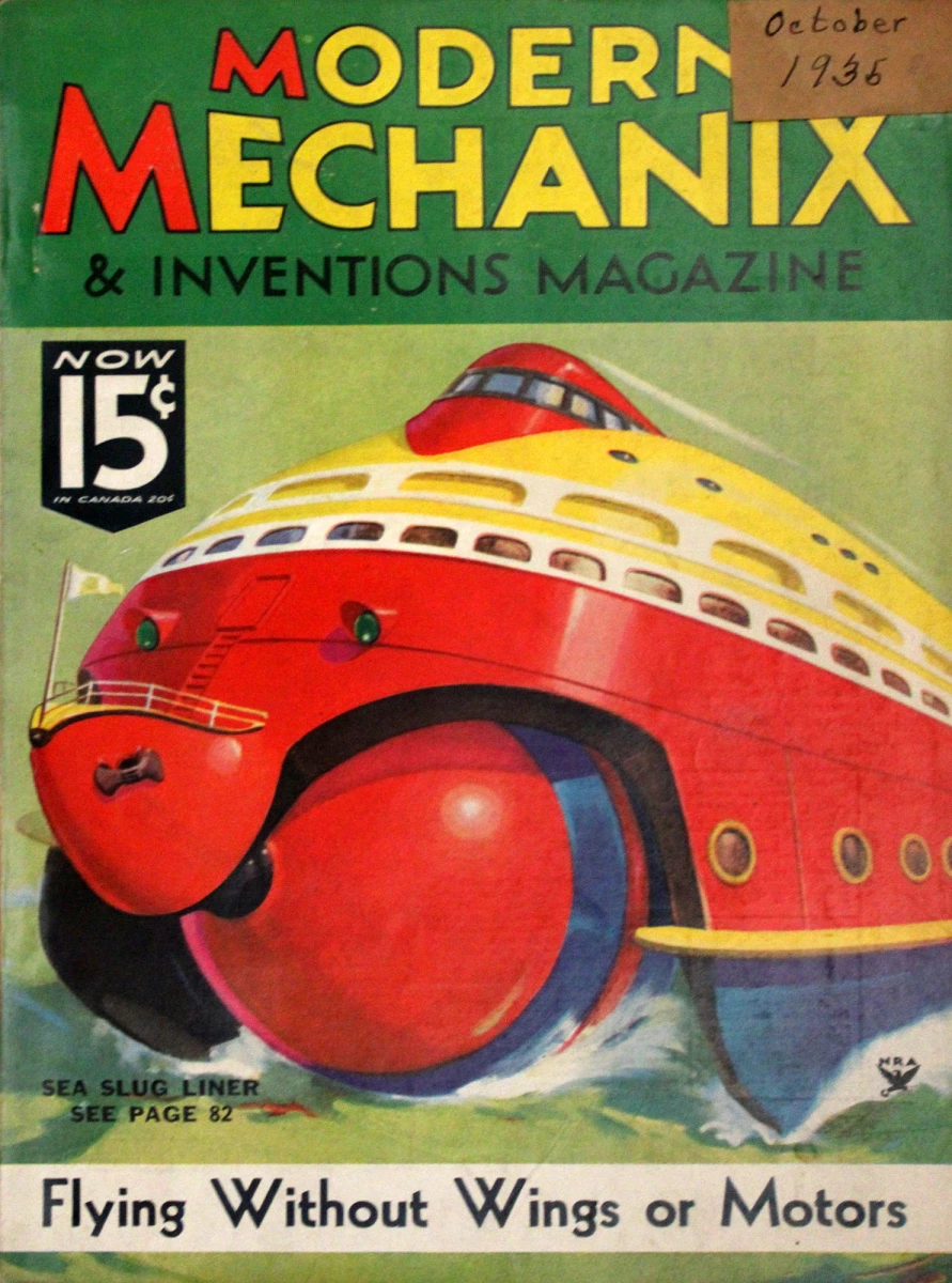 Modern Mechanix and Inventions | October 1935 at Wolfgang's