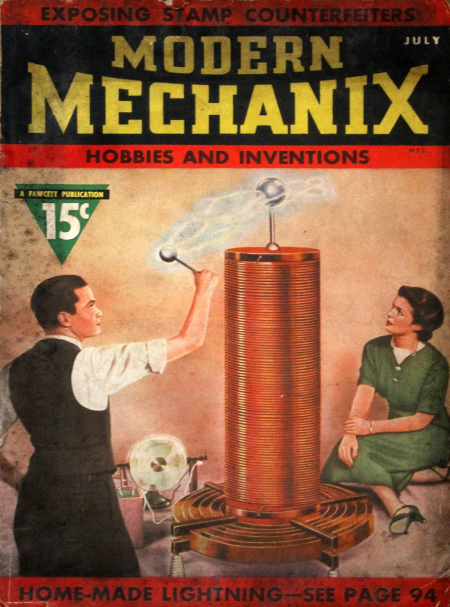 Modern Mechanix Hobbies and Inventors | July 1937 at Wolfgang's