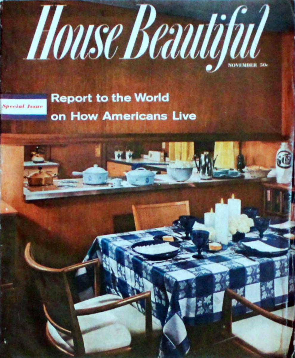 House Beautiful | November 1956 at Wolfgang's