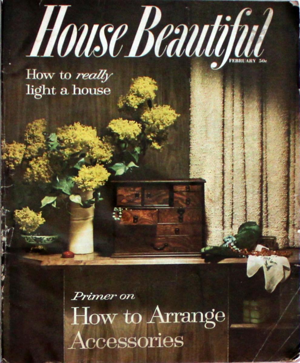 House Beautiful | February 1958 at Wolfgang's