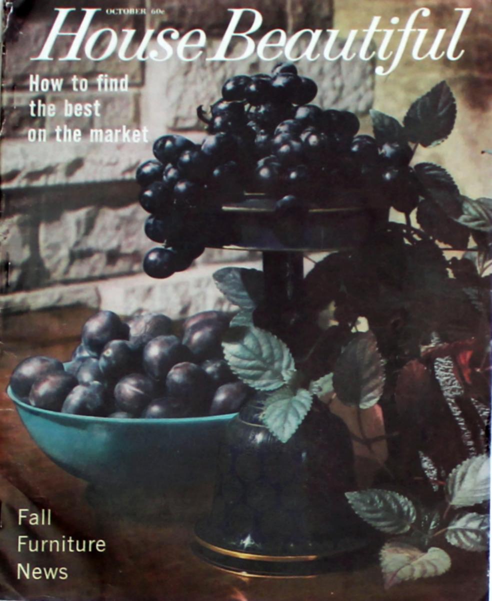 House Beautiful | October 1960 at Wolfgang's