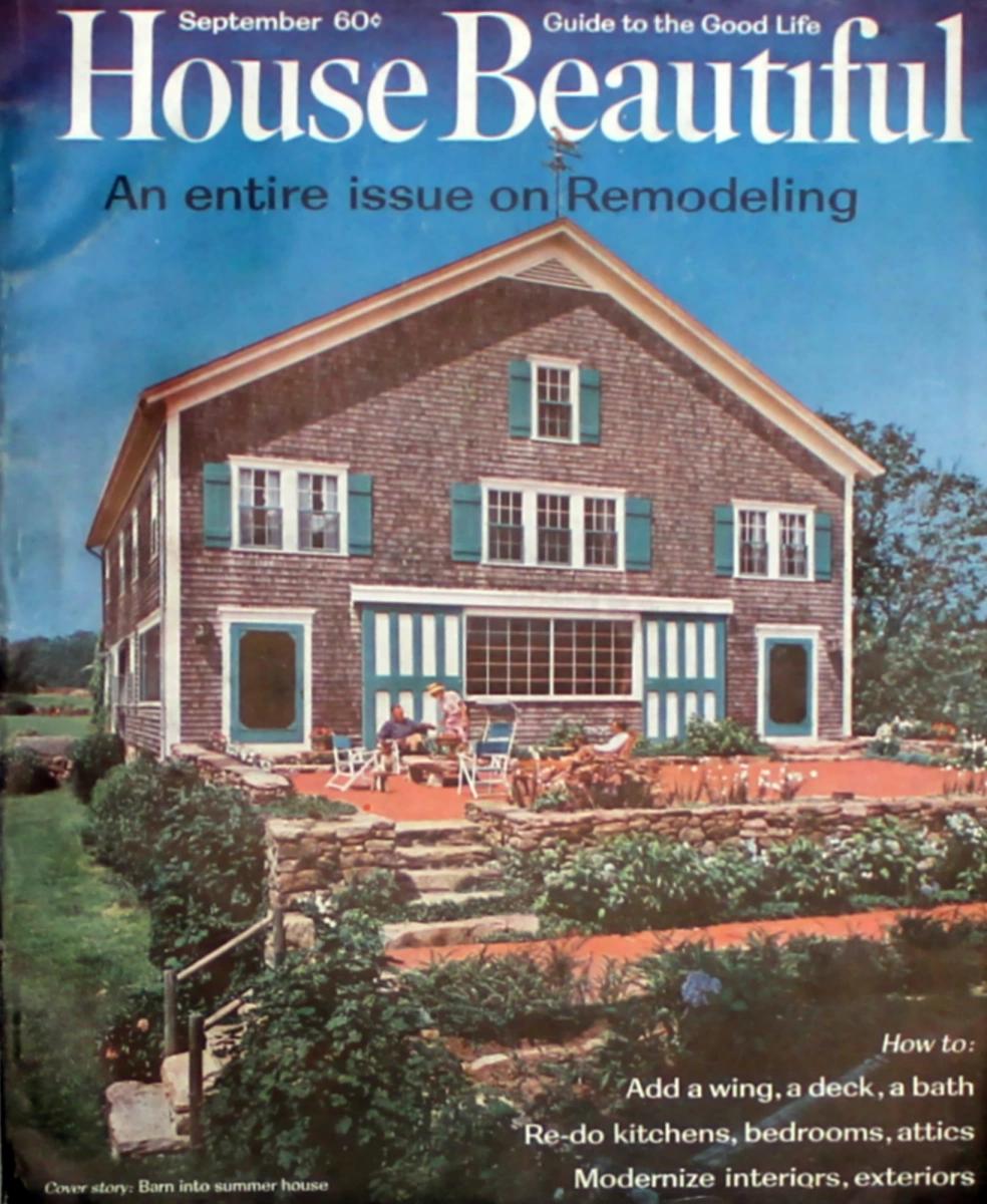 House Beautiful An Entire Issue on Remodeling | September 1963 at ...