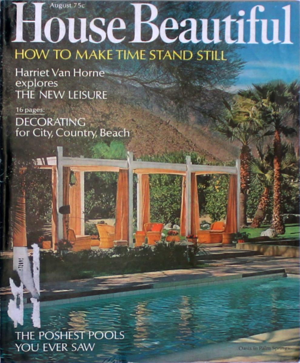 House Beautiful | August 1969 at Wolfgang's