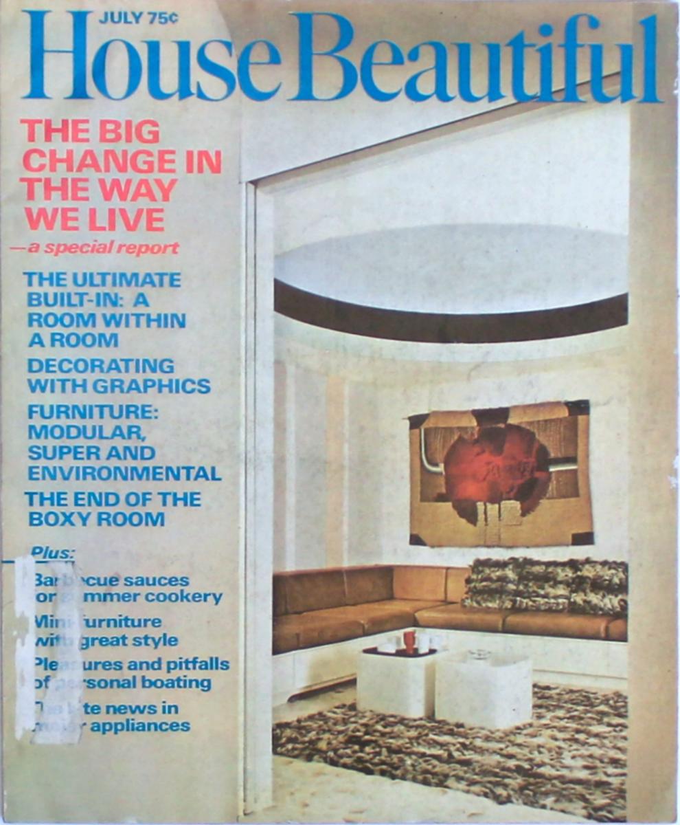 House Beautiful | July 1971 at Wolfgang's