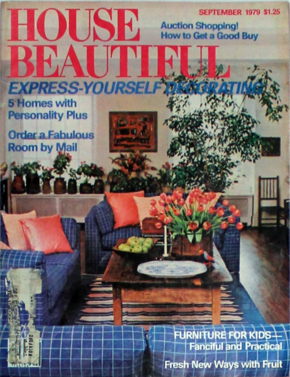 House Beautiful Express Yourself Decorating | September 1979 at Wolfgang's