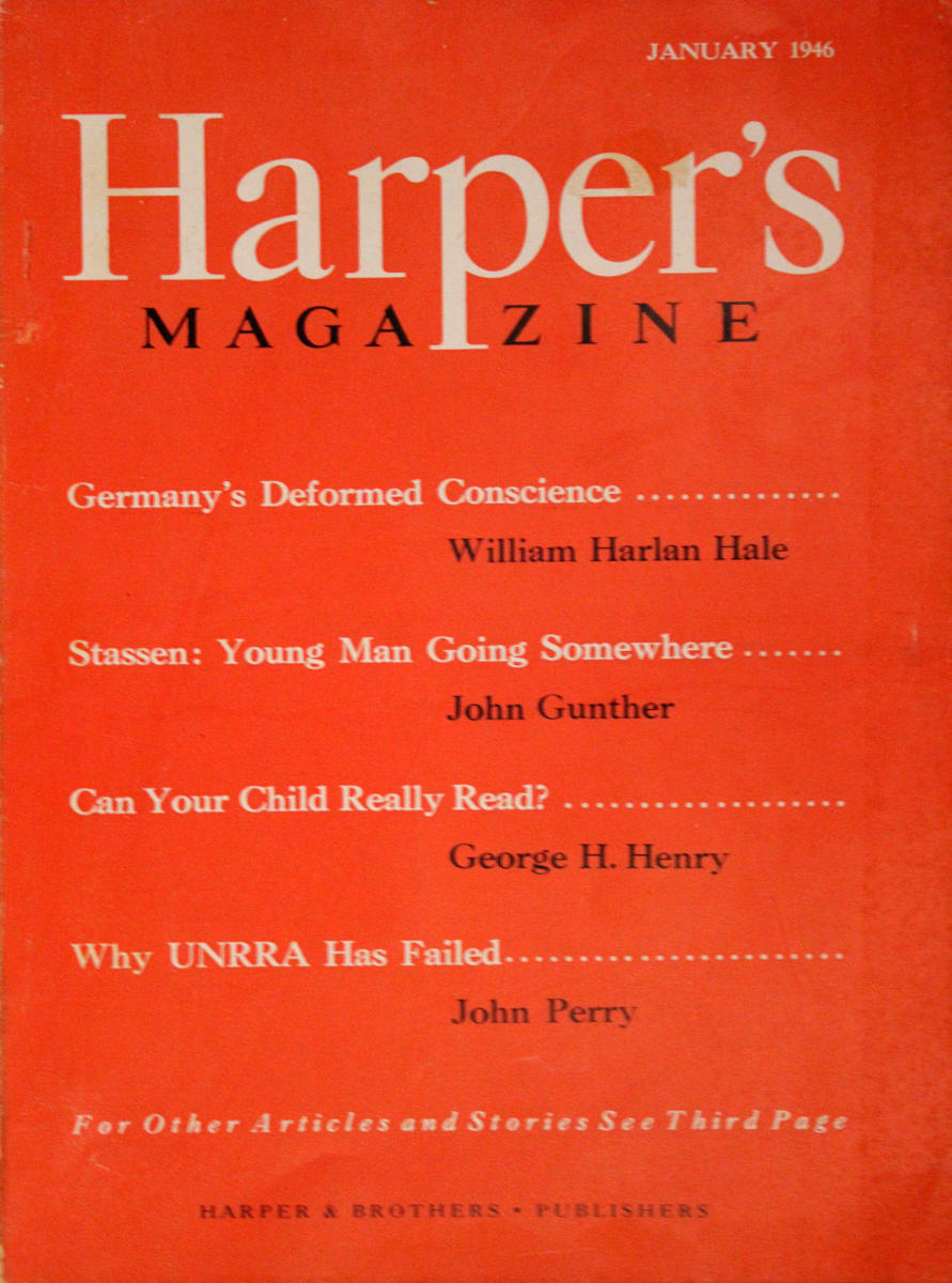 Harper's | January 1946 at Wolfgang's