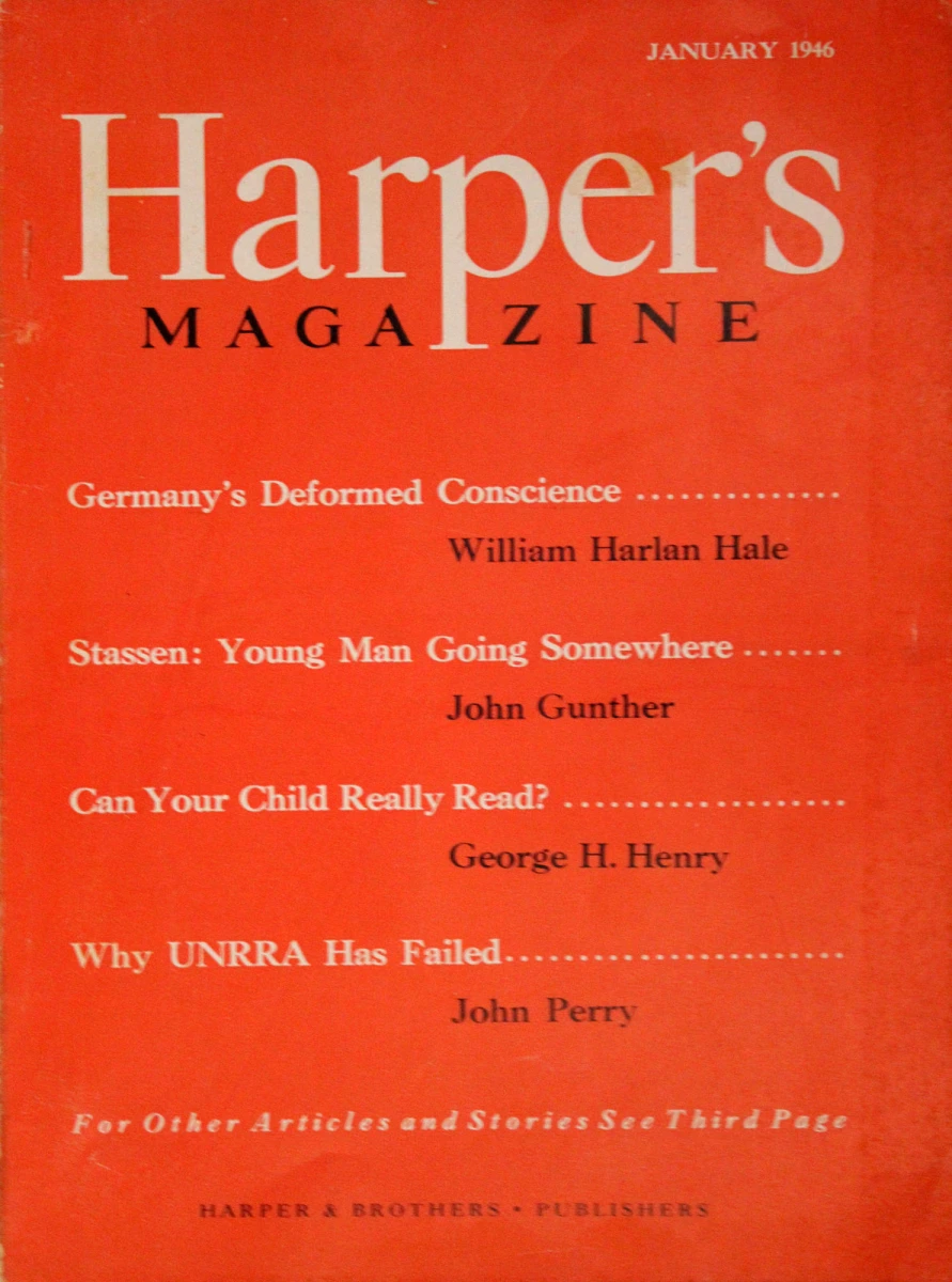 Harper's | January 1946 at Wolfgang's