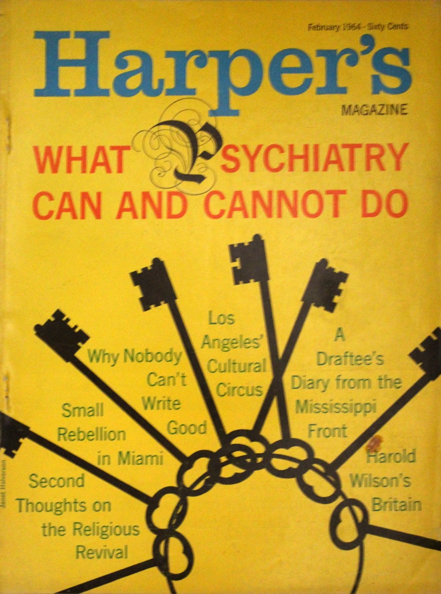 Harper's | February 1964 at Wolfgang's