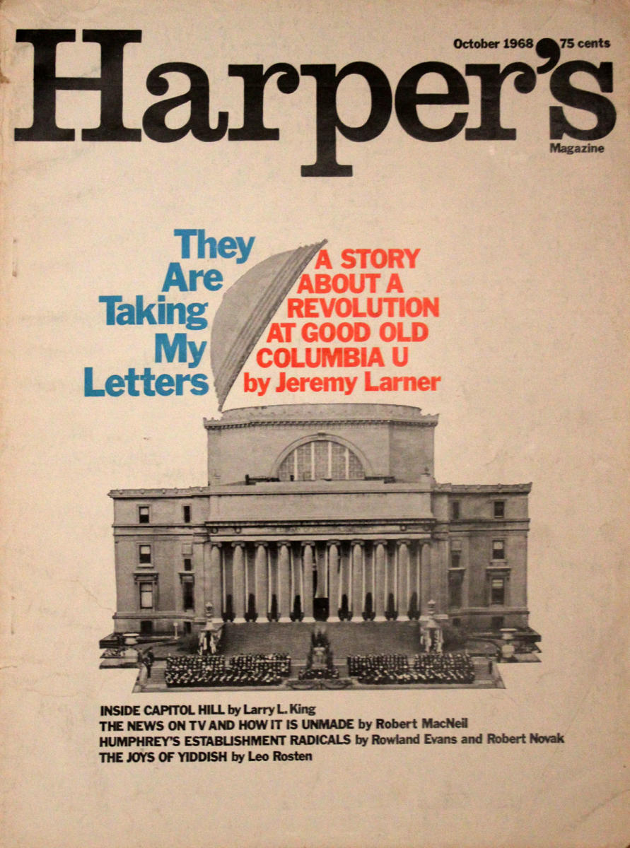 Harper's | October 1968 at Wolfgang's