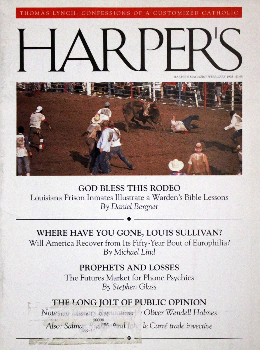 Harper's | February 1998 at Wolfgang's