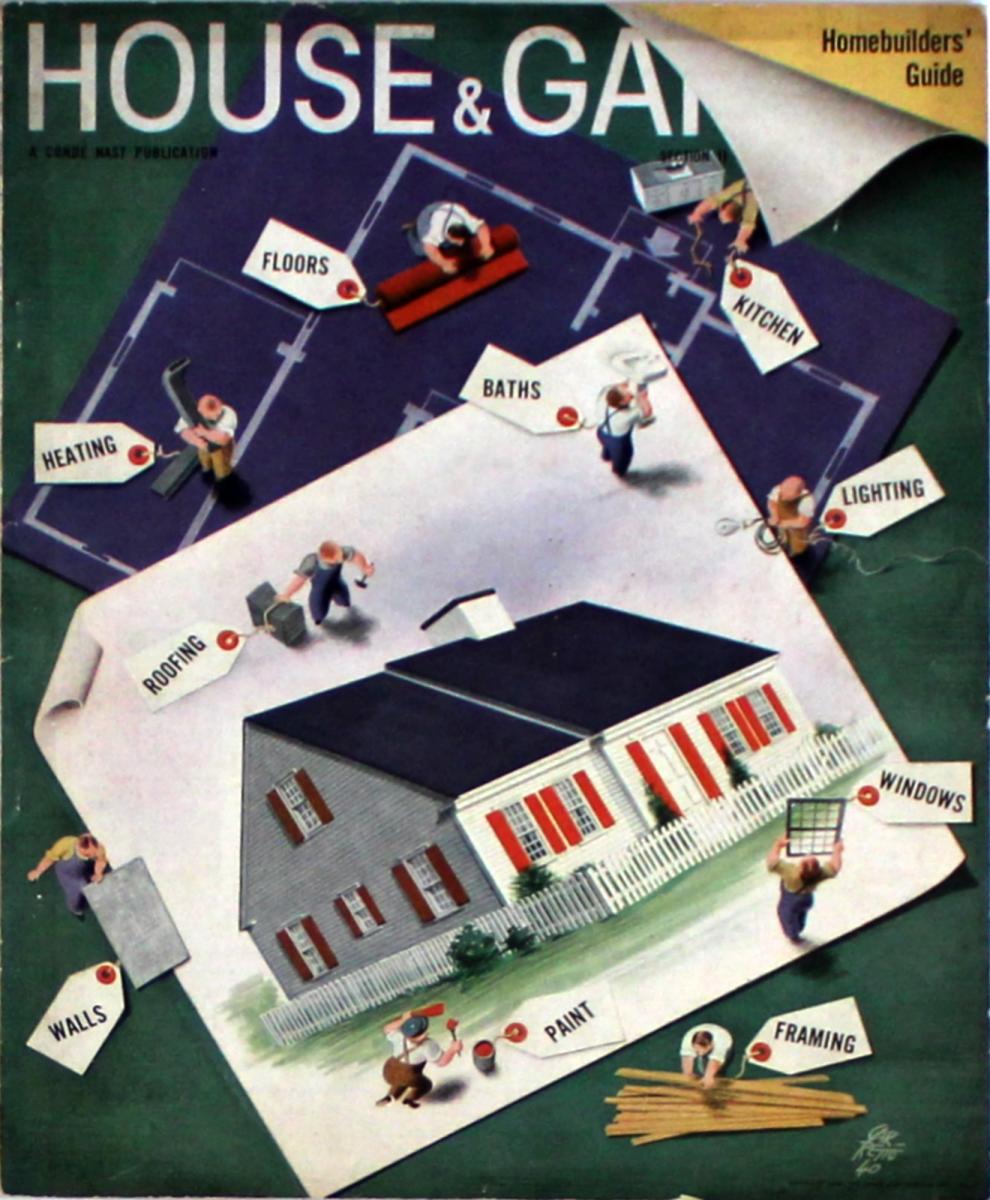 House & Garden Homebuilders' Guide | March 1940 at Wolfgang's
