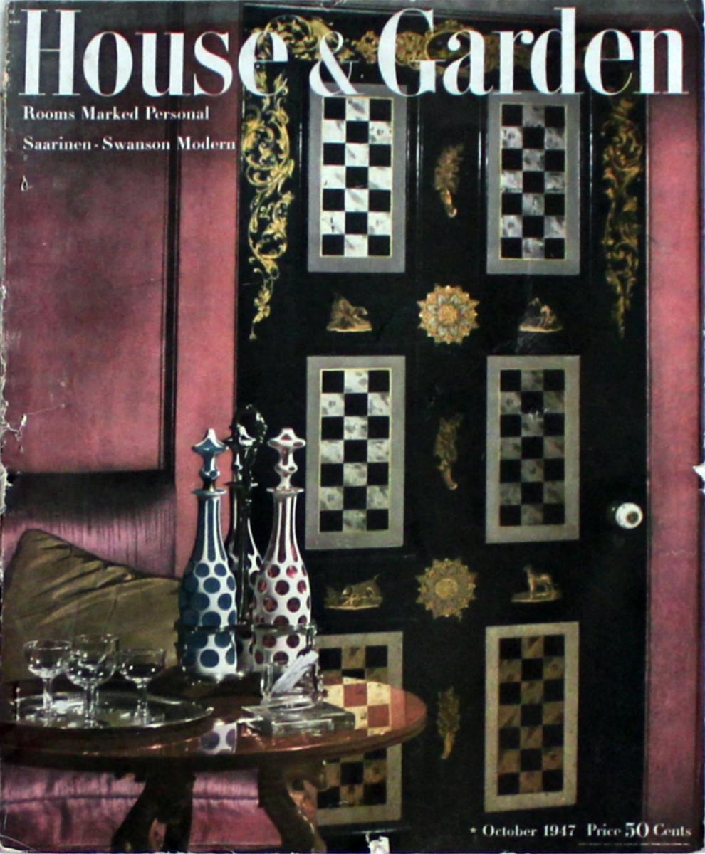 House & Garden | October 1947 at Wolfgang's