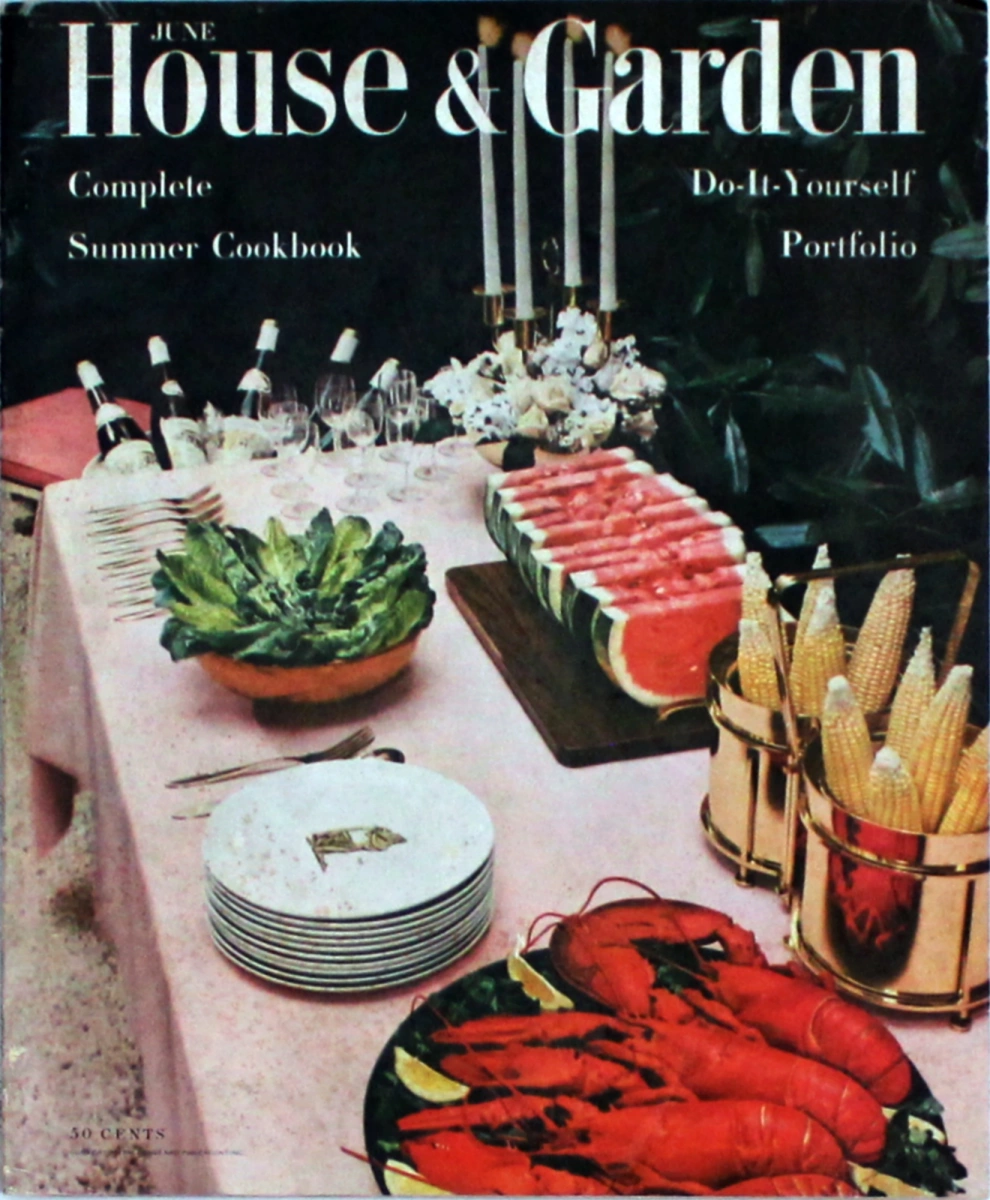 House & Garden Complete Summer Cookbook | June 1954 at Wolfgang's