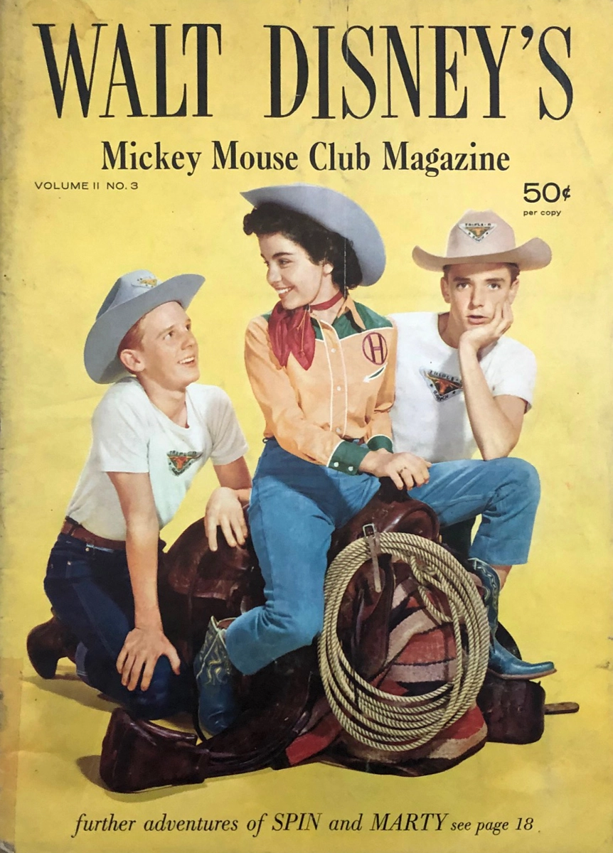 Disney's Mickey Mouse Club Vol. 2 No. 3 | April 1957 at Wolfgang's