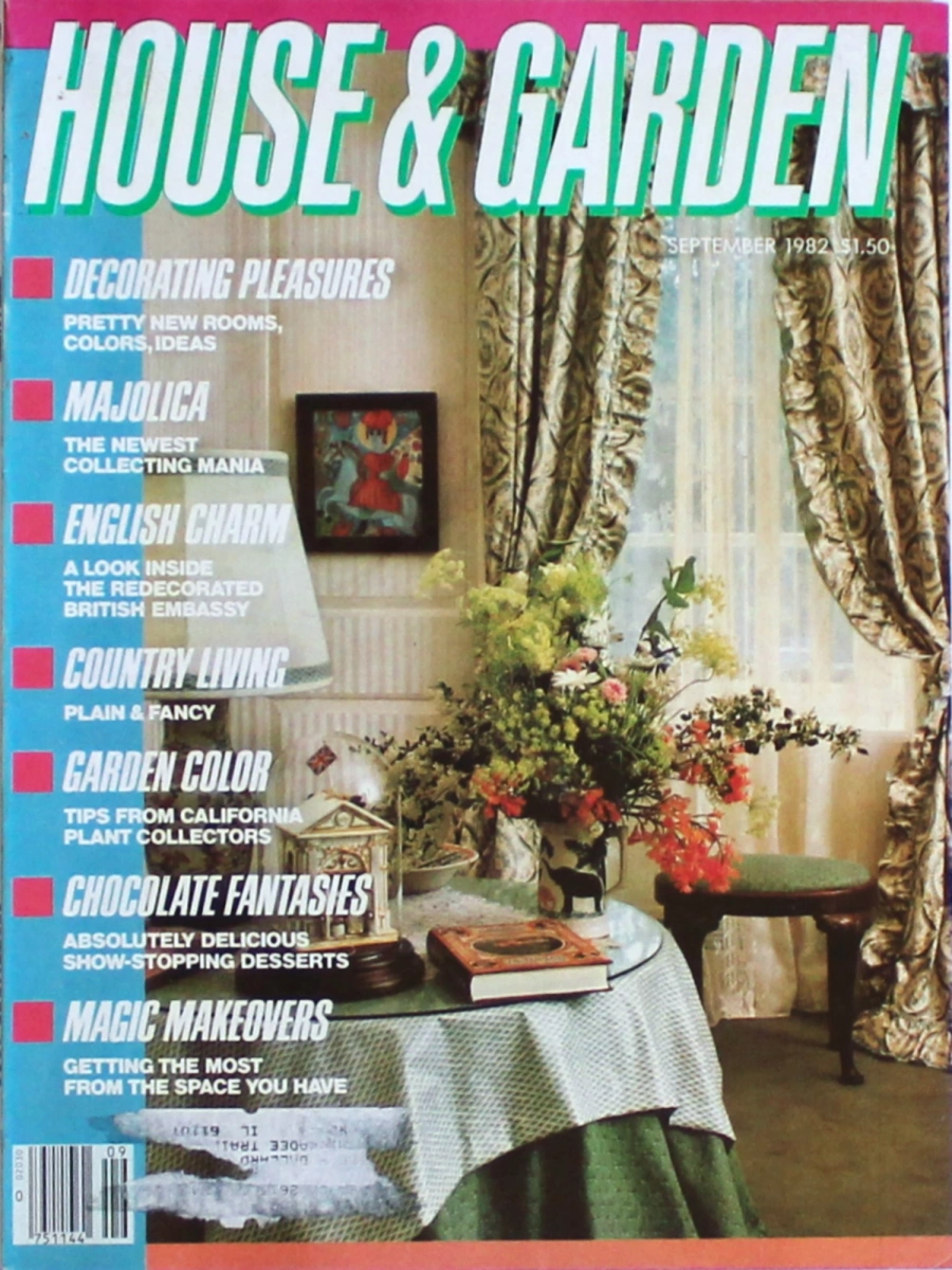House & Garden | September 1982 at Wolfgang's