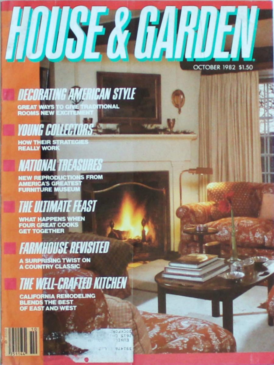 House & Garden | October 1982 at Wolfgang's