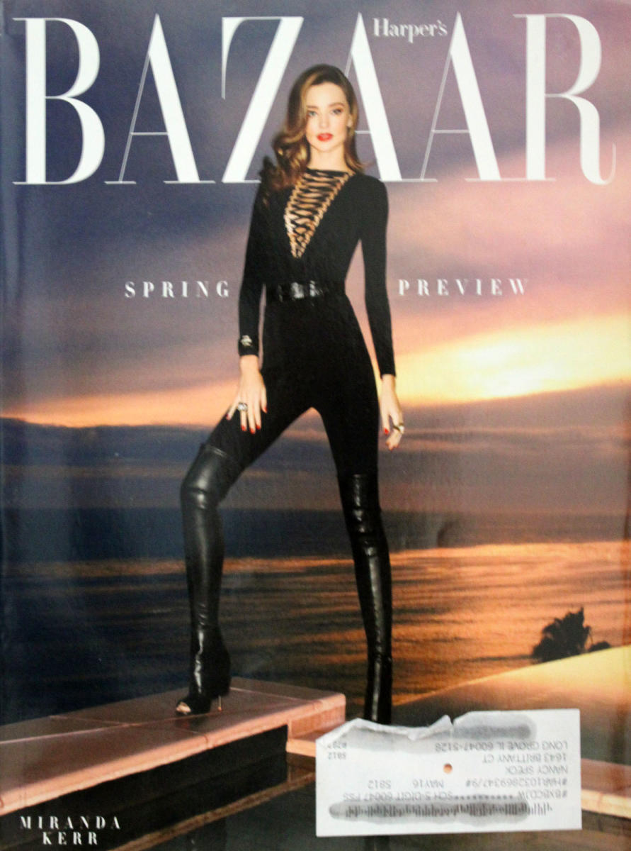Harper's Bazaar | February 2015 at Wolfgang's
