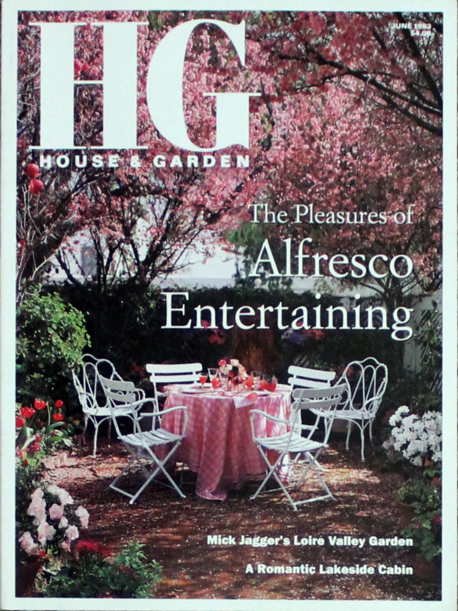 House & Garden Alfresco Entertaining | June 1993 at Wolfgang's
