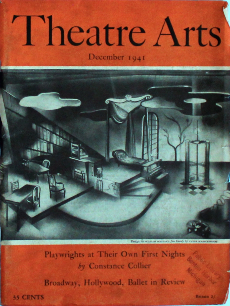 Theatre Arts Playwrights at Their Own First Nights | December 1941 at ...