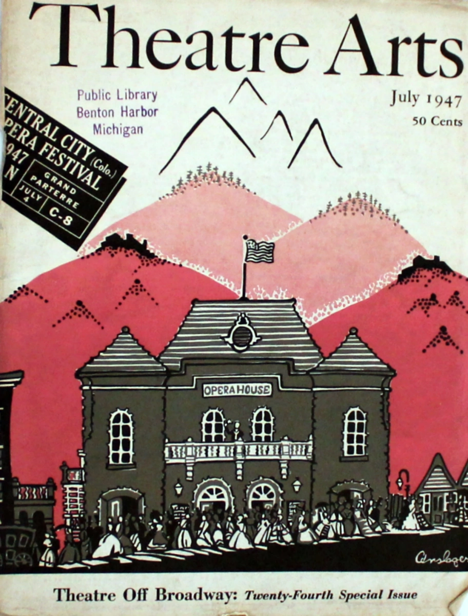 Theatre Arts Theatre Off Broadway: Twenty-Fourth Special Issue | July ...