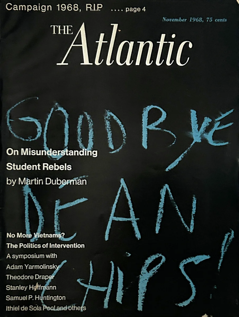 The Atlantic | November 1968 at Wolfgang's