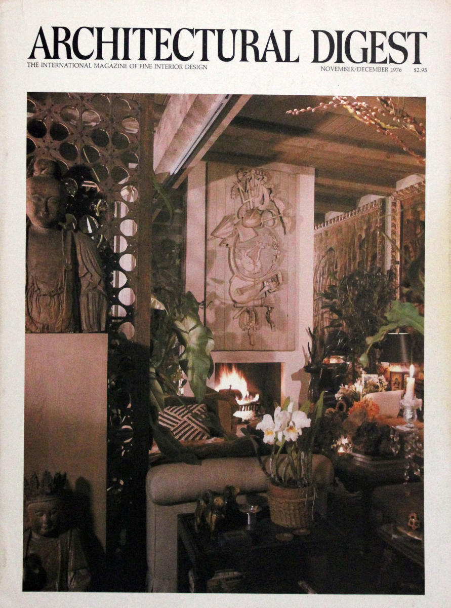 Architectural Digest | November 1976 at Wolfgang's