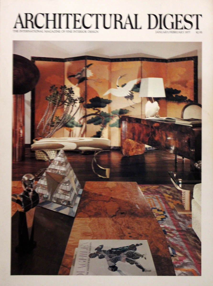 Architectural Digest | January 1977 at Wolfgang's