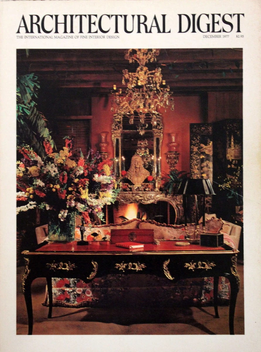 Architectural Digest | December 1977 at Wolfgang's