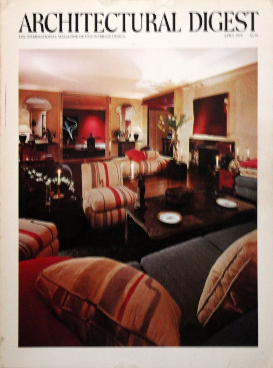 Architectural Digest | April 1978 at Wolfgang's