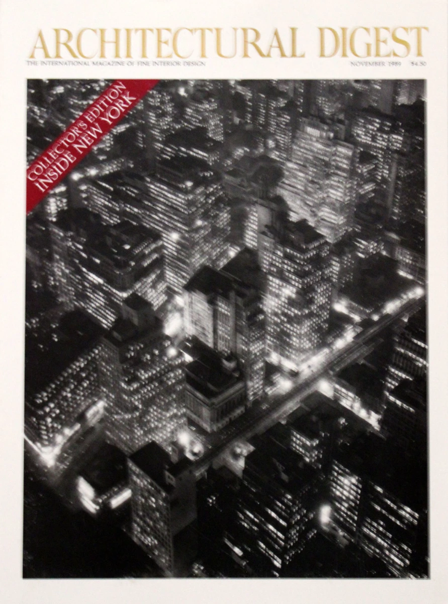 Architectural Digest | November 1989 at Wolfgang's