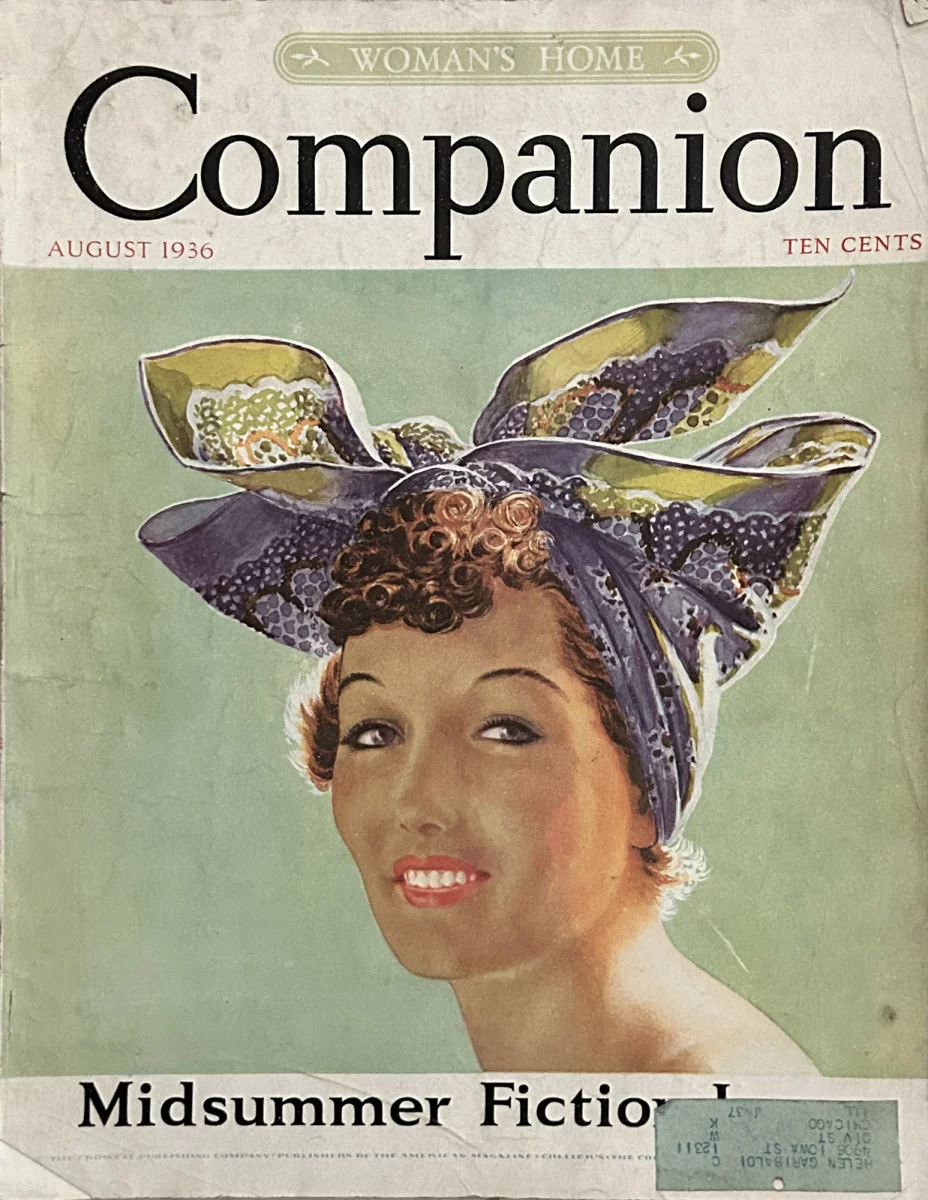 Woman's Home Companion | August 1936 at Wolfgang's