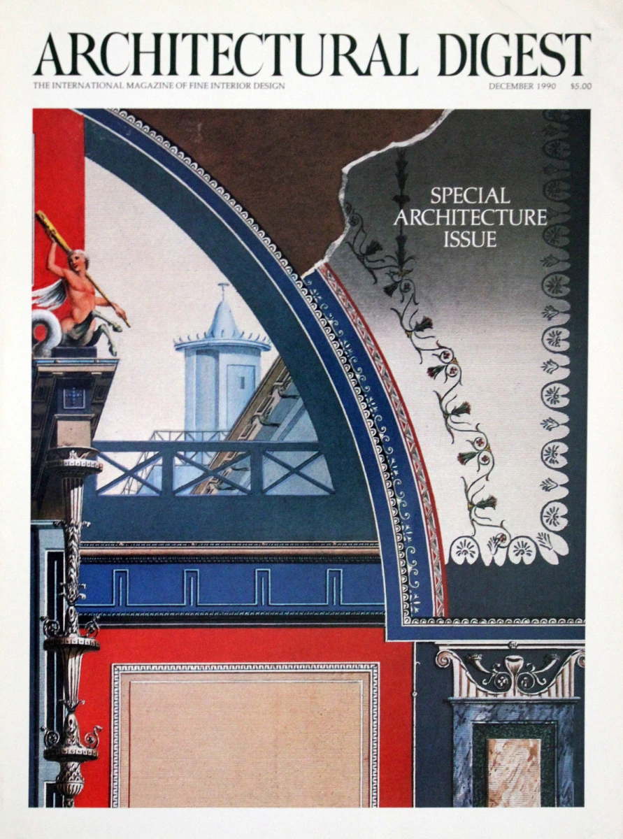 Architectural Digest | December 1990 at Wolfgang's
