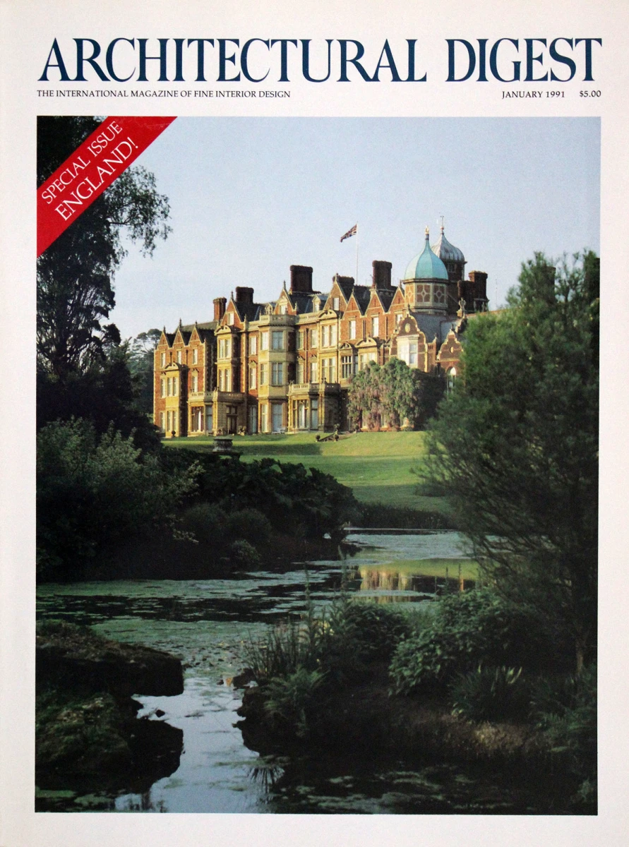 Architectural Digest | January 1991 at Wolfgang's