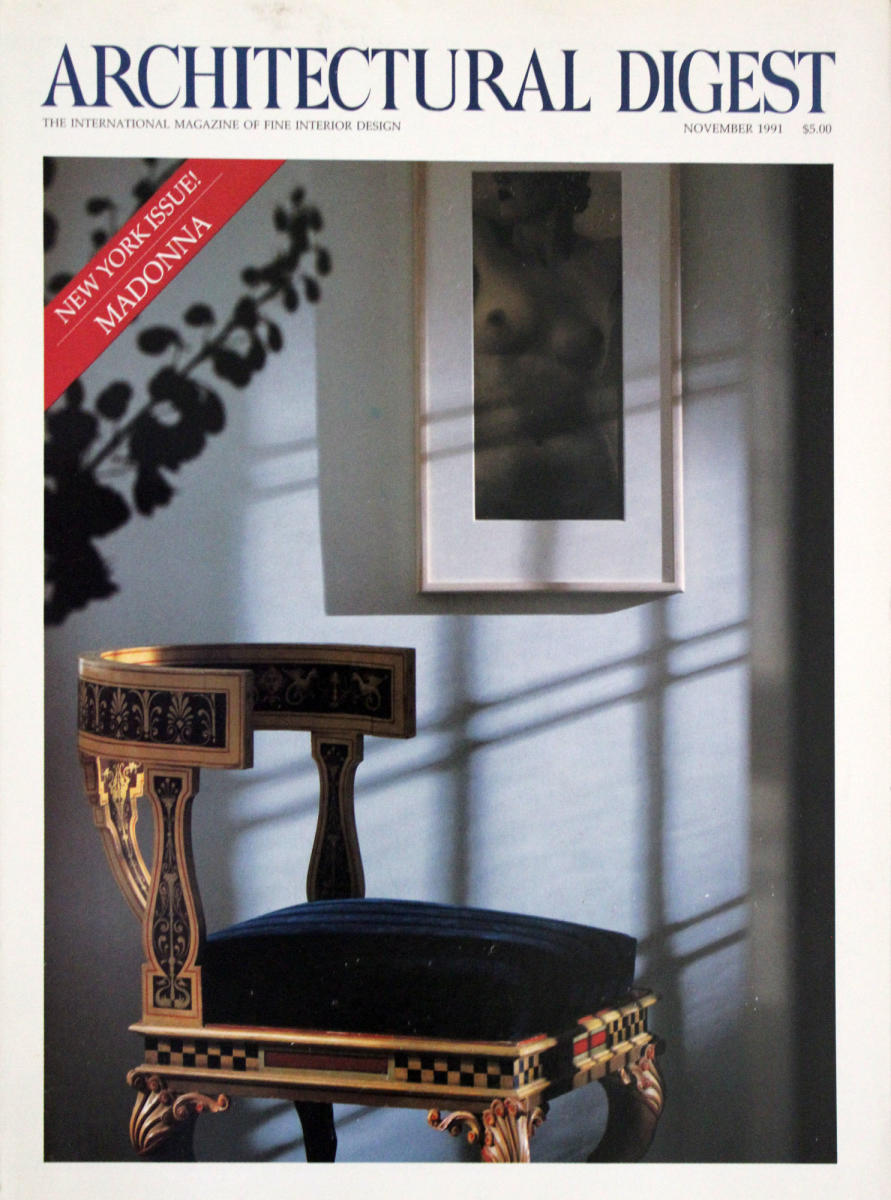 Architectural Digest | November 1991 at Wolfgang's