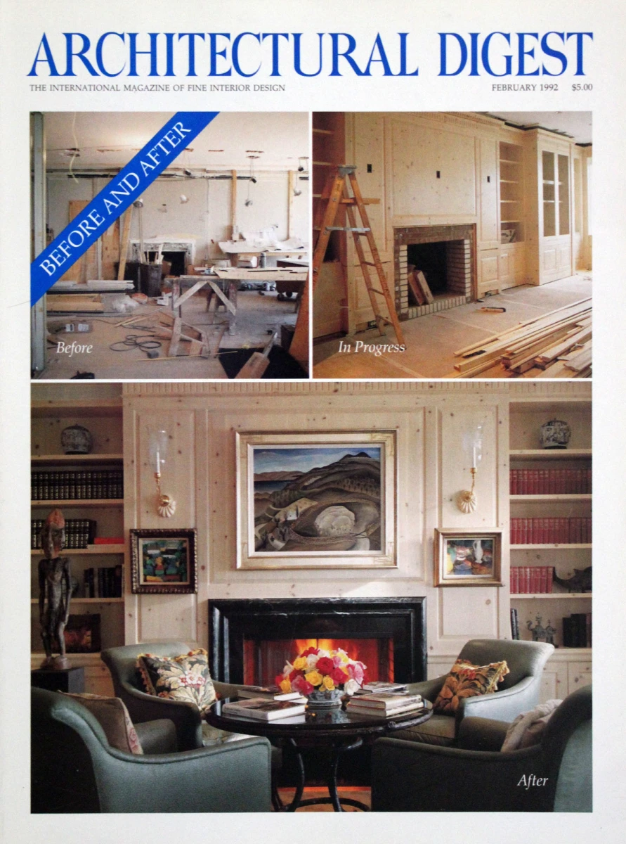 Architectural Digest | February 1992 at Wolfgang's