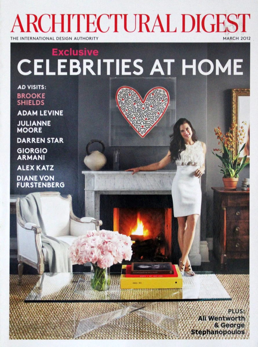 Architectural Digest | March 2012 at Wolfgang's