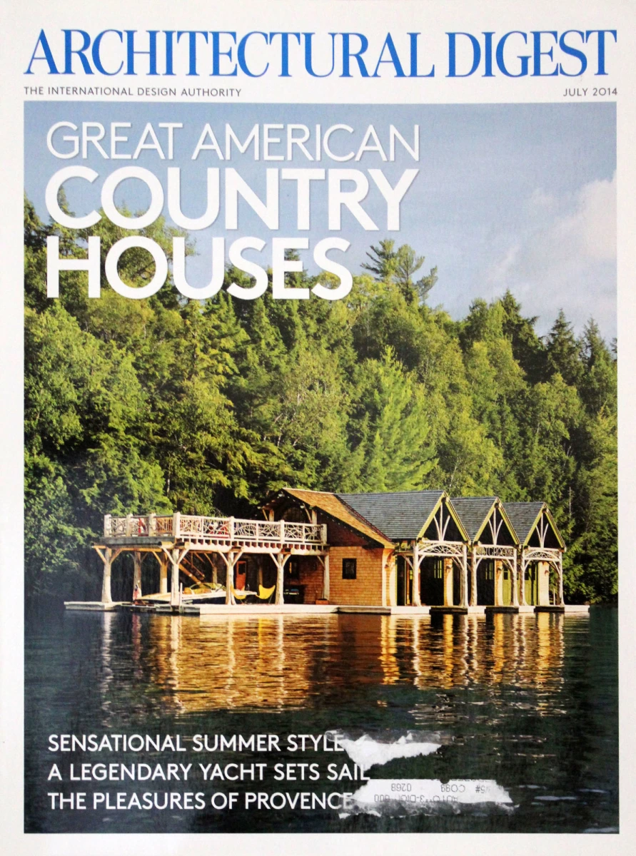 Architectural Digest | July 2014 at Wolfgang's