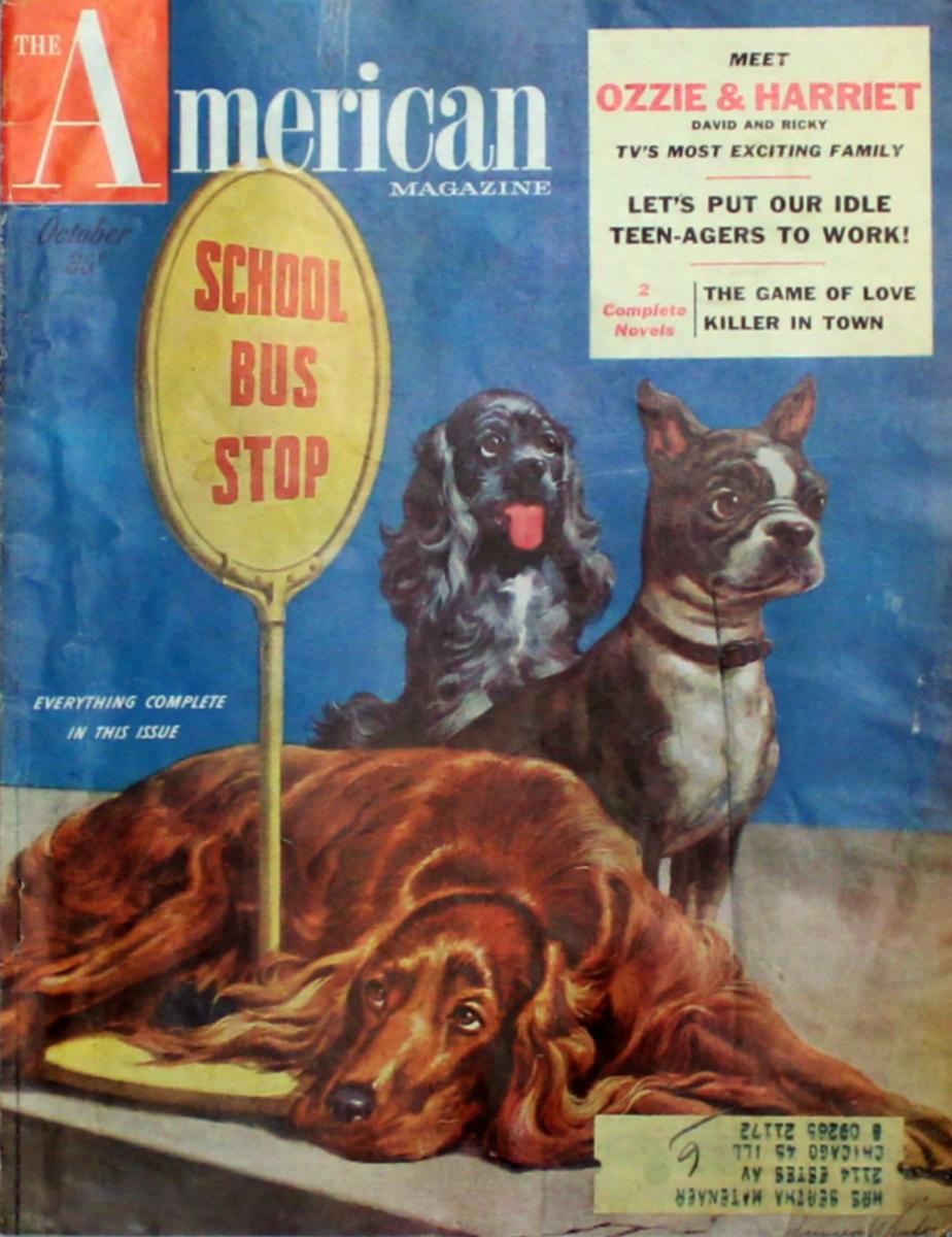 The American Magazine | October 1955 at Wolfgang's