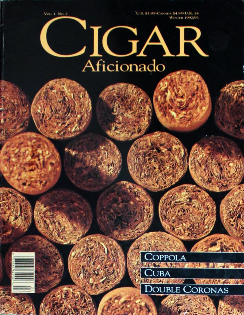 Cigar Aficionado | December 1992 at Wolfgang's