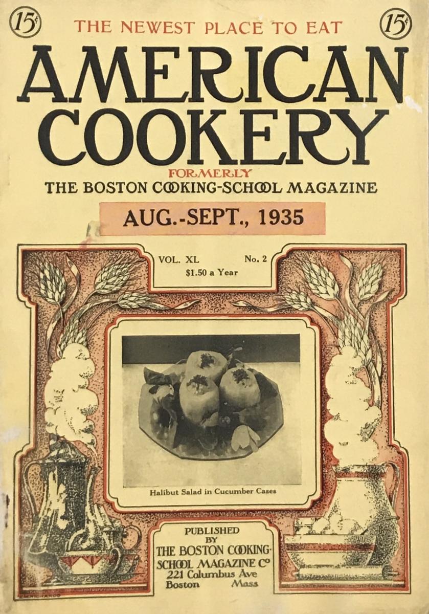 American Cookery | August 1935 at Wolfgang's