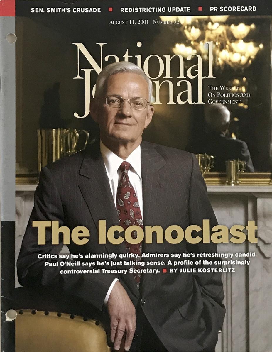 National Journal | August 11, 2001 at Wolfgang's