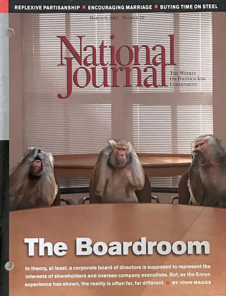 National Journal | March 9, 2002 at Wolfgang's